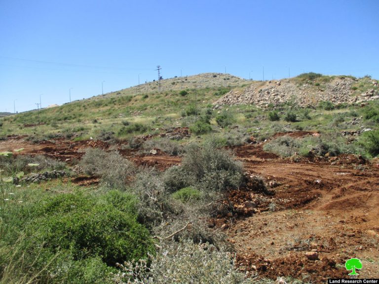 Opening a new colonial street in Al-Lubban Al-Gharbi / Ramallah ...